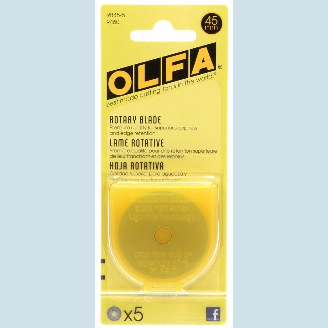 Olfa Rotary Blade Refill - 45mm - 5 pack | Just A Little Something