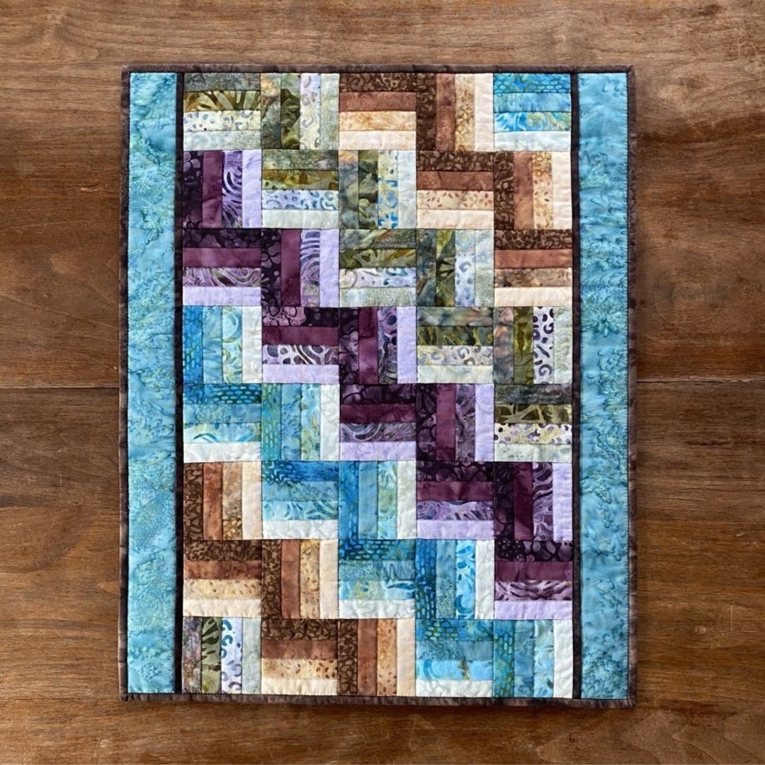 Exploring Batiks - Rail Fence Kit - Precision Cut, Labeled, Ready to ...